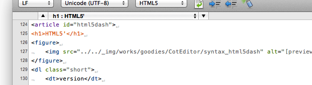 CotEditor用シンタックス定義 -Goodies -Works //ヴォルフロッシュ